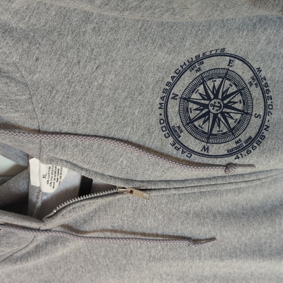 Sweaters | Cape Cod Xl Full Zip Hoodie Comfort Meets Coastal Chic ...